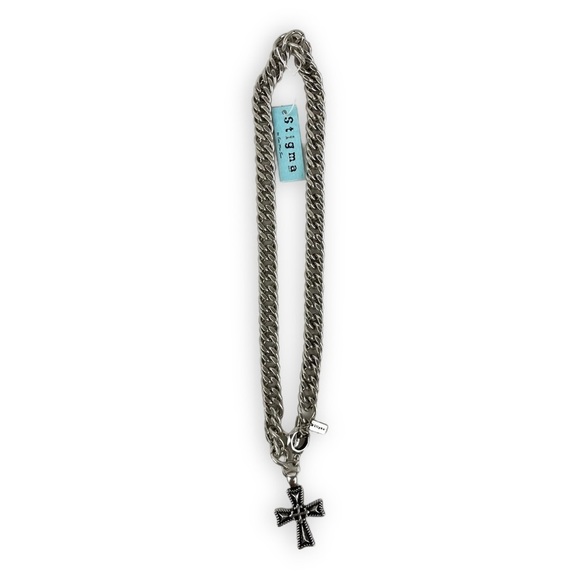 Stigma | Accessories | Stigma By Kim Min Sun Cross Necklace | Poshmark